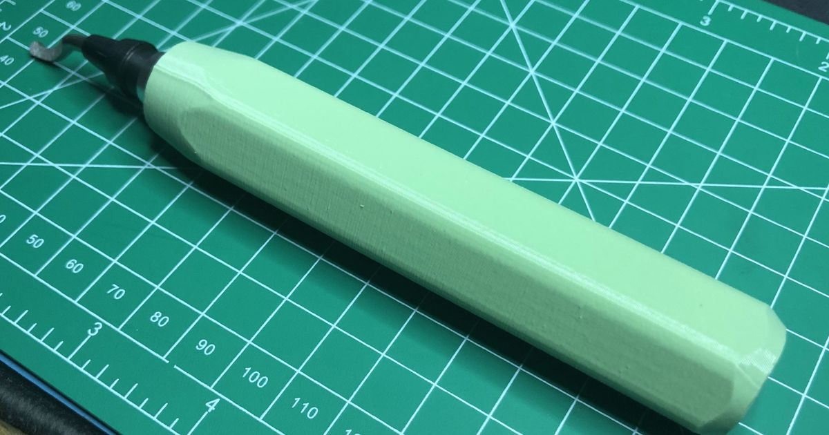 Deburr tool wider handle by nerd_merdules | Download free STL model ...
