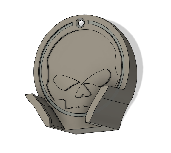 Harley Davidson Key Fob Wall Hook by Leber Knurd | Download free STL ...