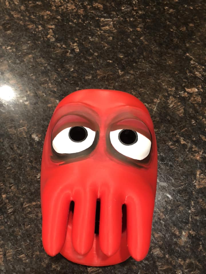 Zoidberg Mask by Viridian | Download free STL model | Printables.com