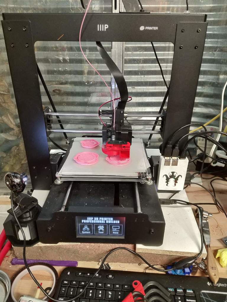 Raspberry Pi 3 Case - No Screws - Octoprint logo by Cleansweep9 ...