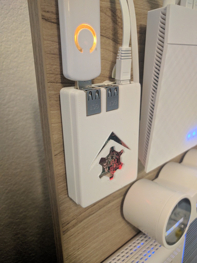 Raspberry Pi 3 Case - No Screws - Homeseer Logo by Cleansweep9 ...