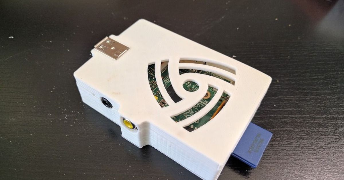 Raspberry Pi 1B Case - no screws by Cleansweep9 | Download free STL ...