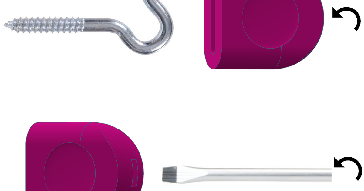 Hook Driver Screwdriver by prusac | Download free STL model ...