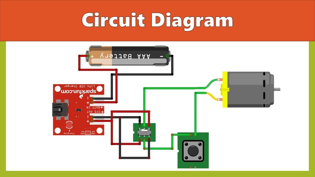 3D printable Mini Electric Screw driver 3.7V by Aakaar Lab | Download ...