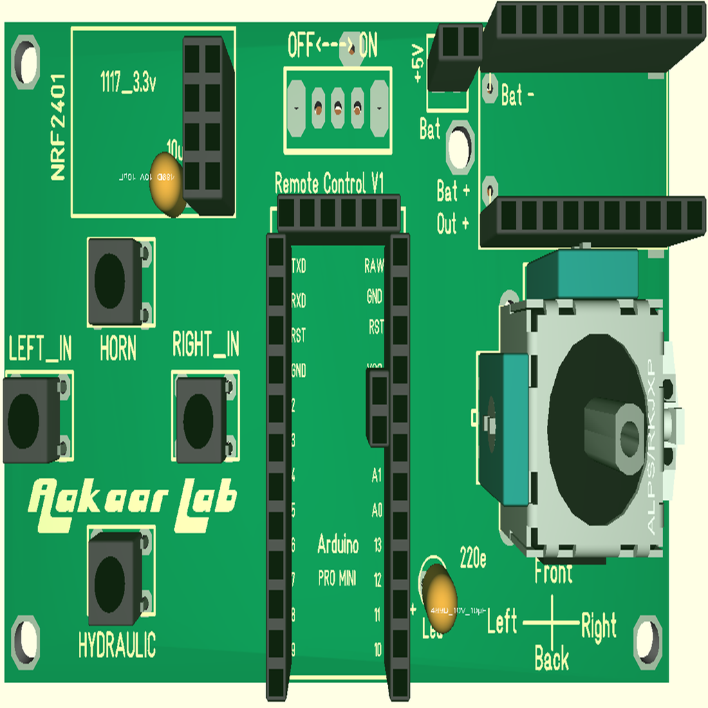 Custom Remote Control Case Using Arduino And Nrf 2401 Transceiver By
