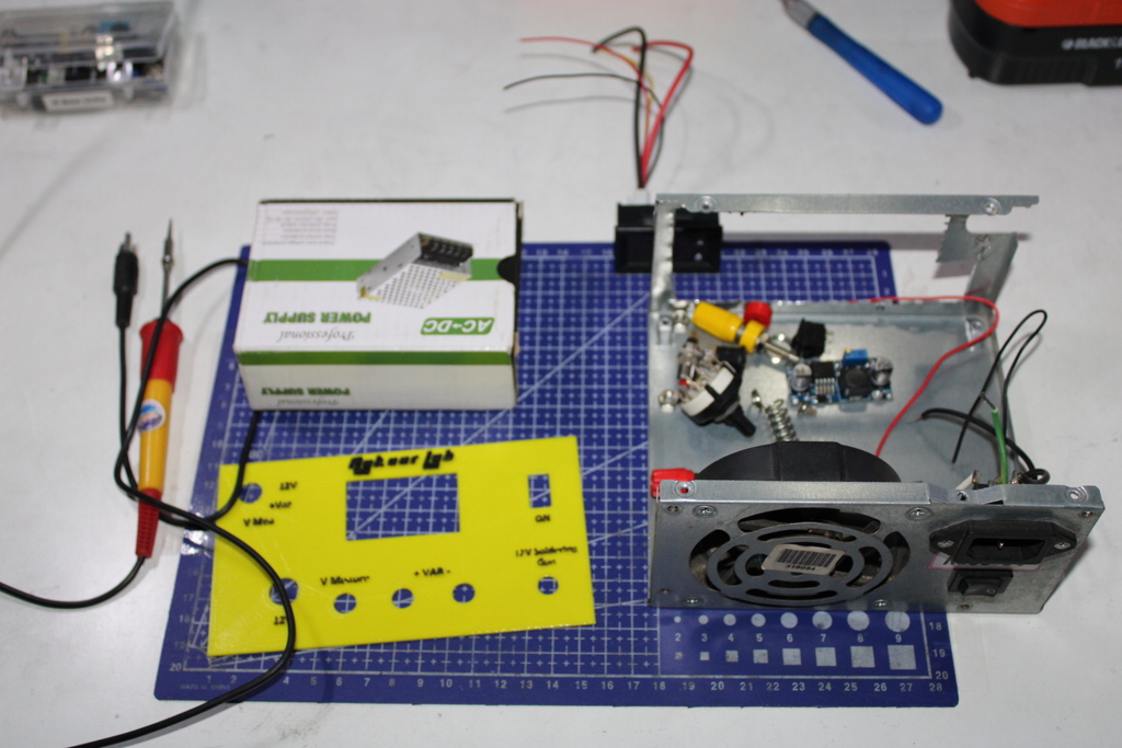 Home Made Desktop Lab power supply by Aakaar Lab | Download free STL model | Printables.com