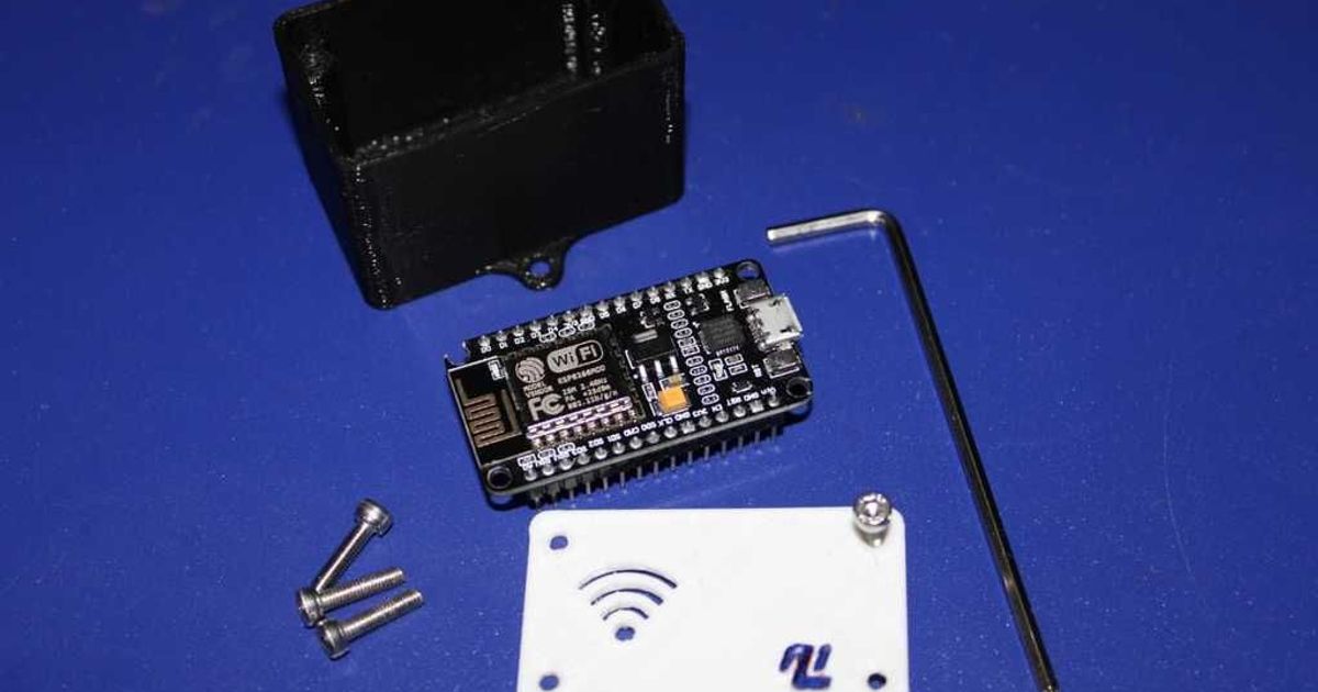 NODE MCU CASE ALONG WITH 5V POWER SUPPLY MODULE by Aakaar Lab ...