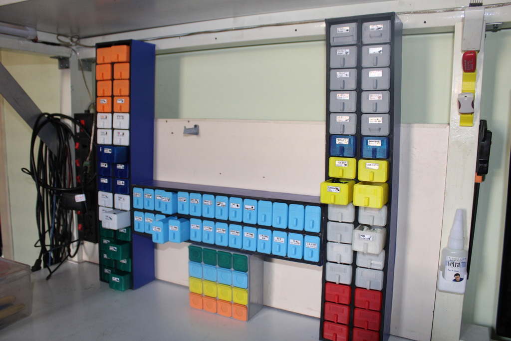 3D printed DIY Component Organizers by Aakaar Lab | Download free STL ...
