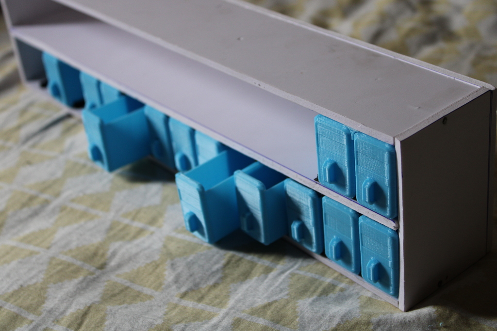 3D printed DIY Component Organizers by Aakaar Lab | Download free STL ...