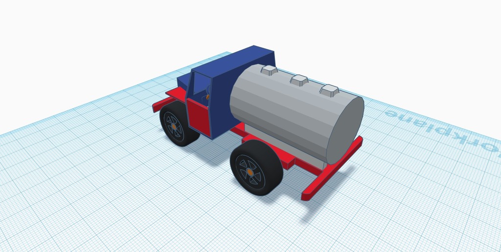 Tanker Truck designed in Tinkercad by Aakaar Lab | Download free STL ...