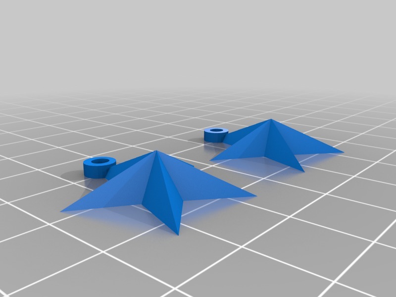 Star earring designed in Tinkercad by Aakaar Lab | Download free STL ...