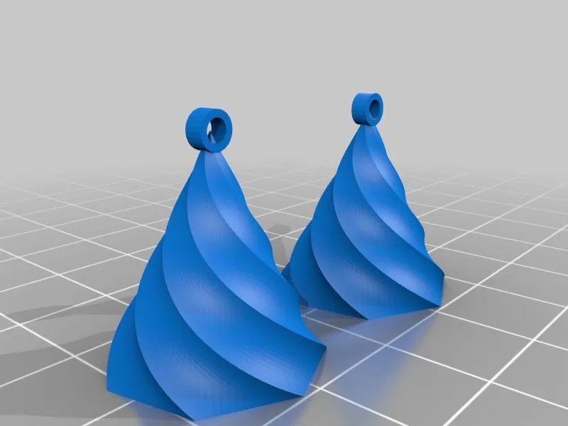 Simple earring designed in Tinkercad by Aakaar Lab | Download free STL ...