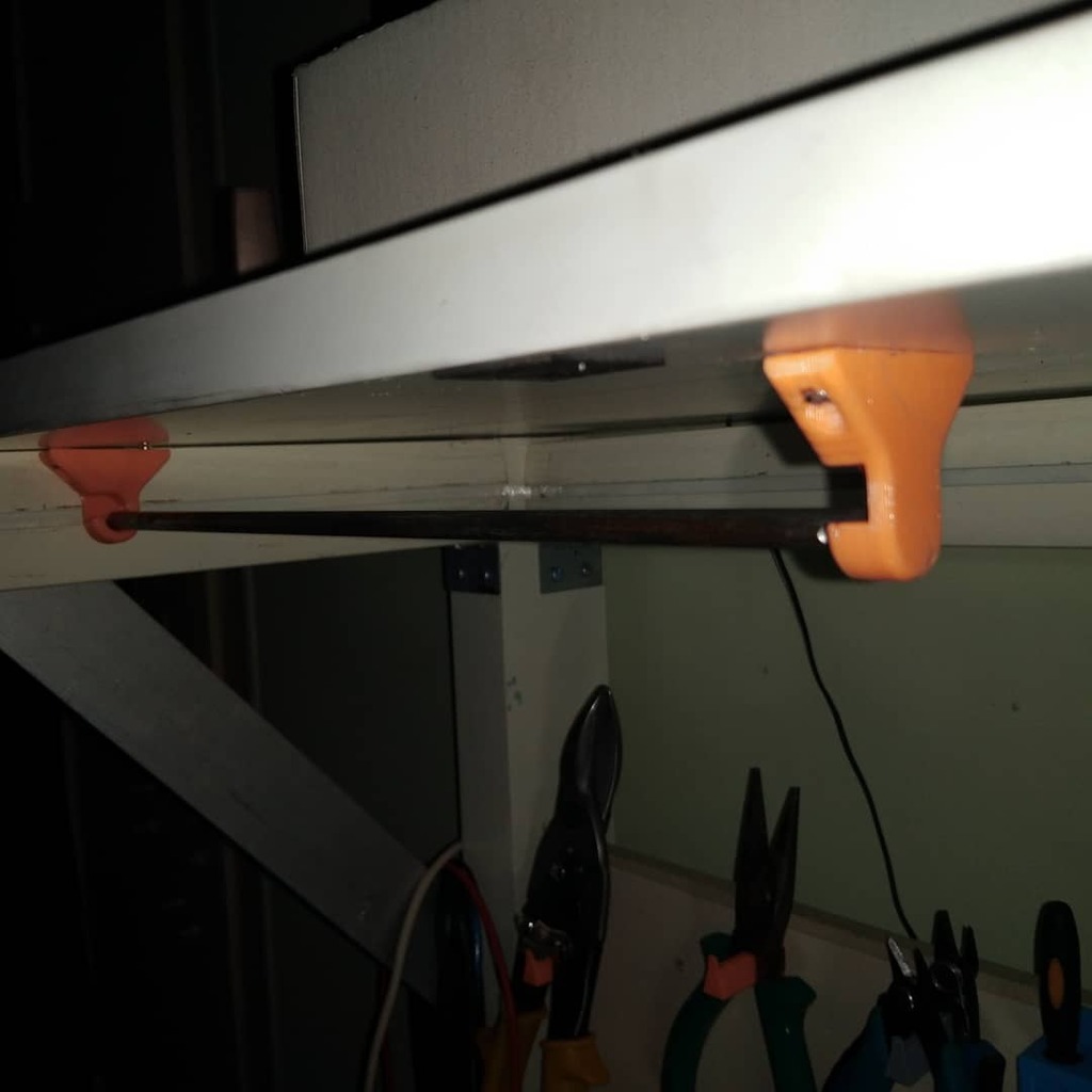 Holder for 8mm Rods by Aakaar Lab | Download free STL model ...