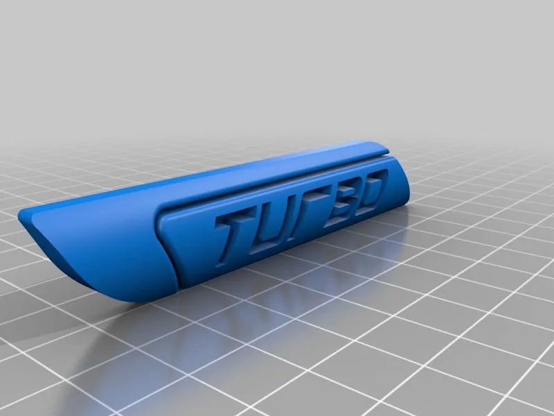 Turbo 3D logo for cars trucks by Aakaar Lab | Download free STL model ...