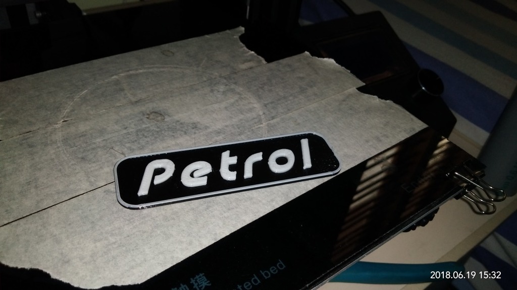3D Petrol label for cars by Aakaar Lab | Download free STL model ...