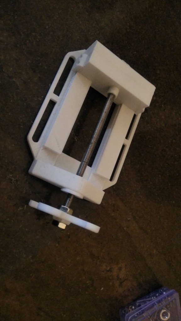 Drill press Vise by Aakaar Lab | Download free STL model | Printables.com