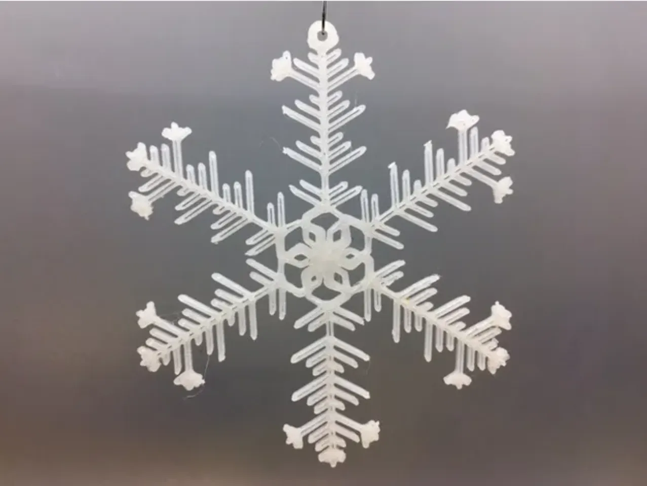Organic Snowflake Ornaments by alex_3dprint | Download free STL model ...