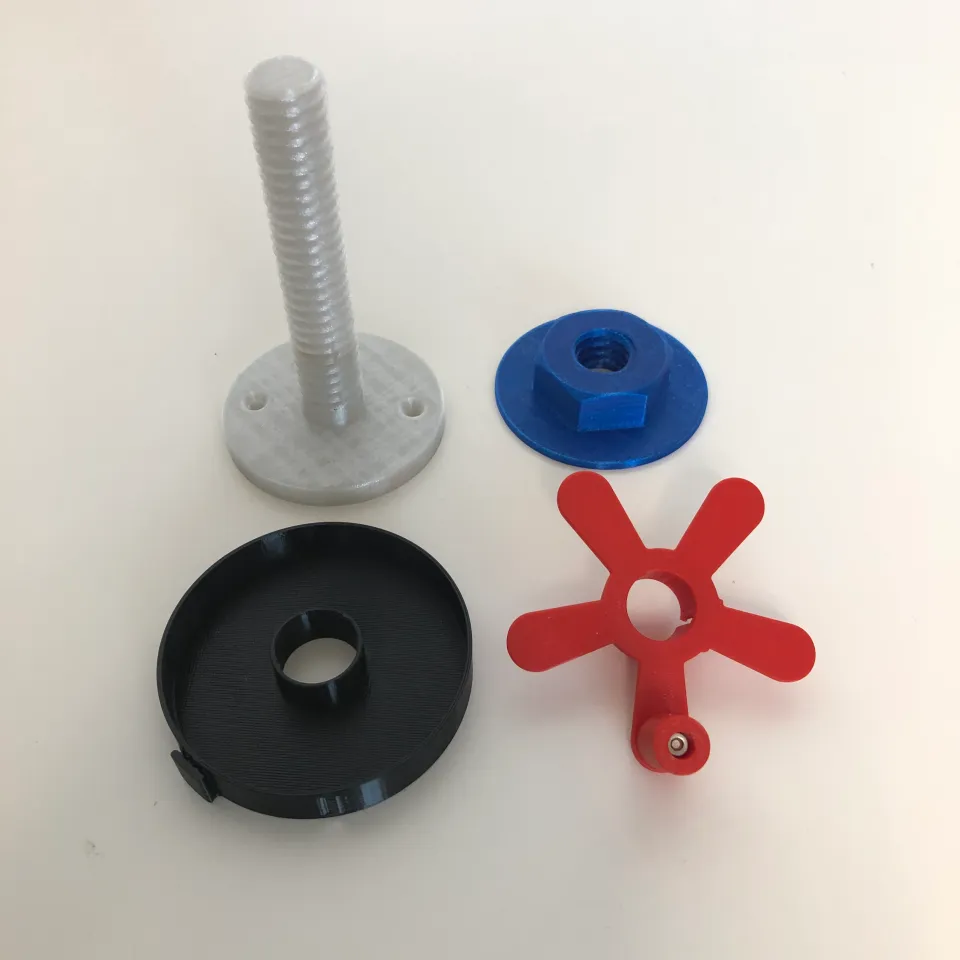 PET Strip Spooler And Spool Holder by mirabatek | Download free STL ...