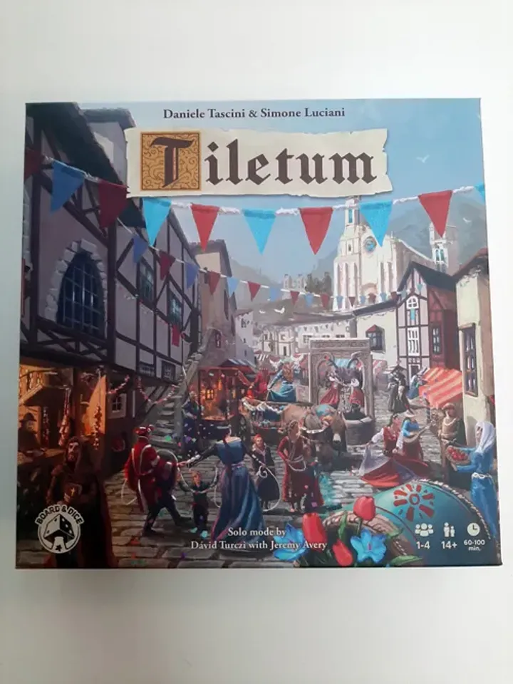 Tiletum board game insert by Boardgamefun | Download free STL model | Printables.com