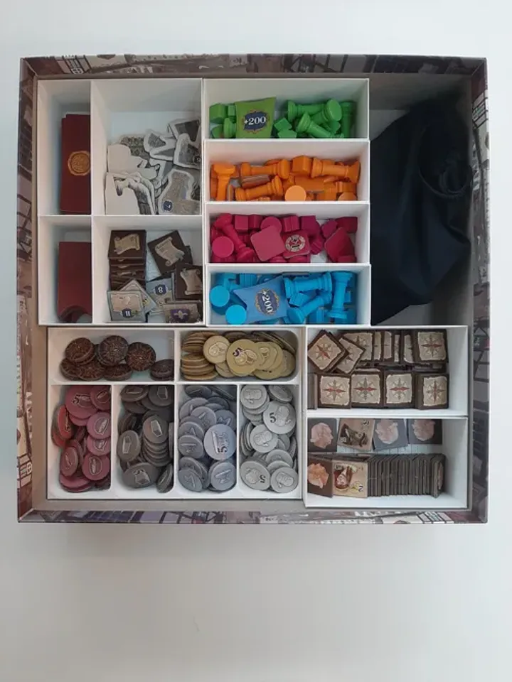 Tiletum board game insert by Boardgamefun | Download free STL model | Printables.com