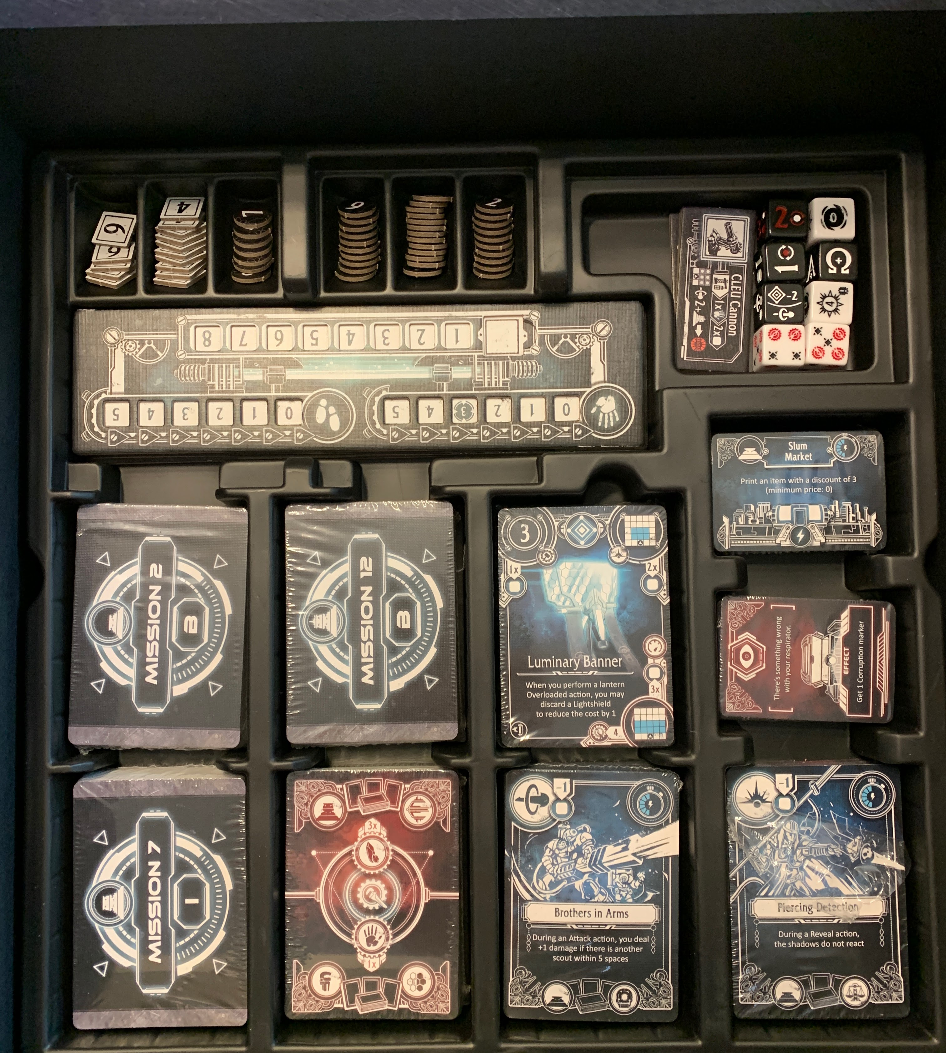 S.H.E.O.L Sheol Boardgame Tokens and Shadows Trays by JuanV | Download ...