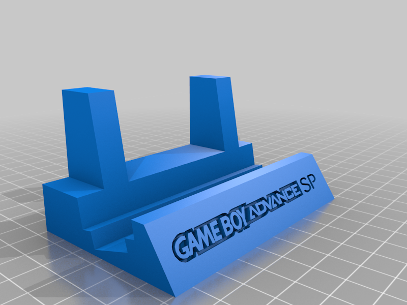 Gameboy Display Stand Full Set by Charky | Download free STL model ...