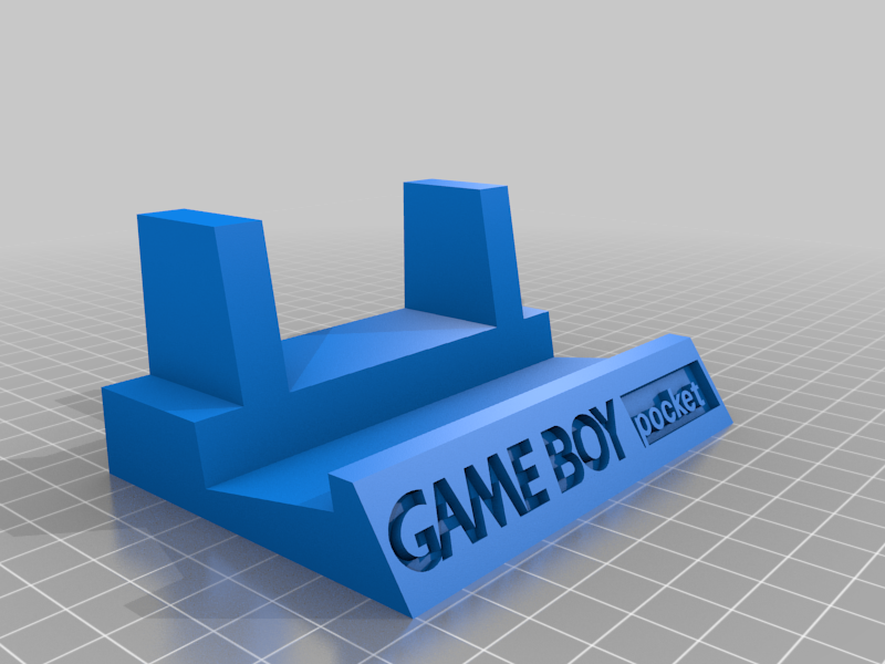 Gameboy Display Stand Full Set by Charky | Download free STL model ...