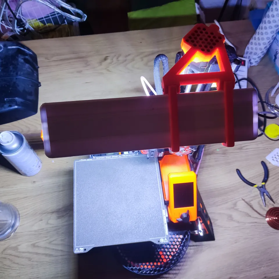 Aquarium lamp holder for prusa mini+ by Scantrax96 | Download free STL ...