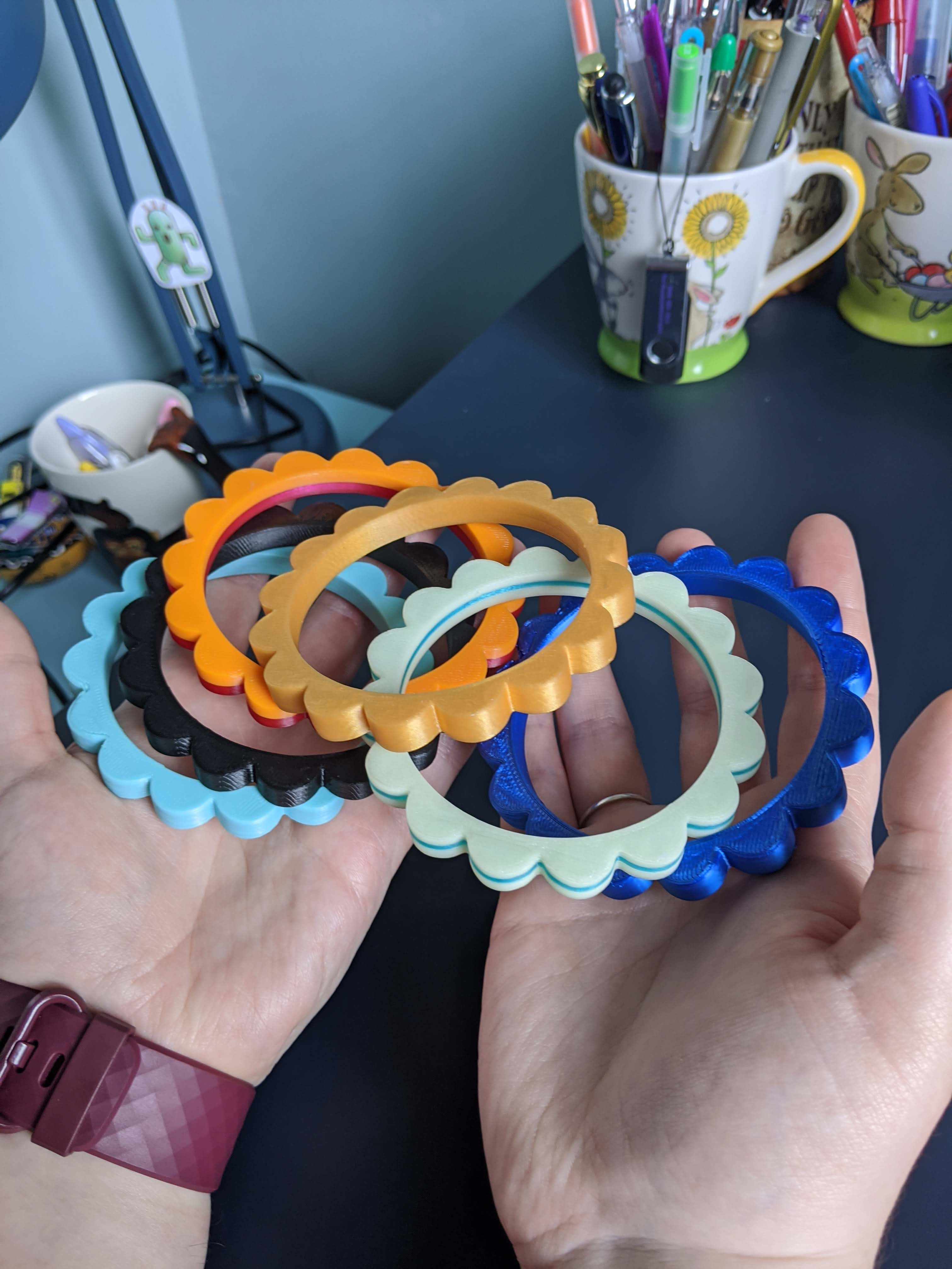 Chunky Bangle by MT | Download free STL model | Printables.com