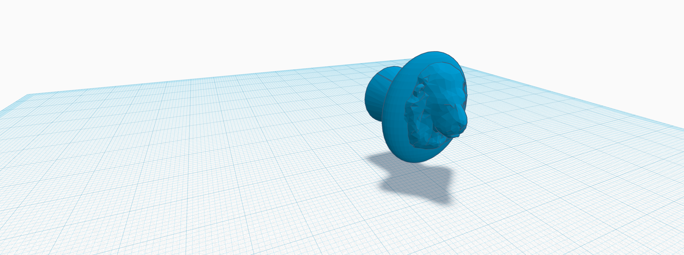 Lion Knob (King of the Jungle) by 3d man | Download free STL model ...