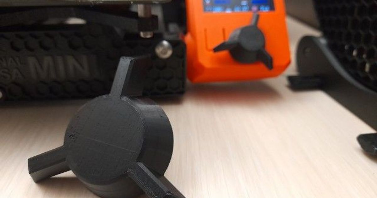 Rotating i3 Knob Knob by MHanak | Download free STL model | Printables.com