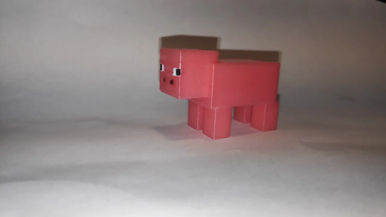 Minecraft Pig by Kuban66 | Download free STL model | Printables.com