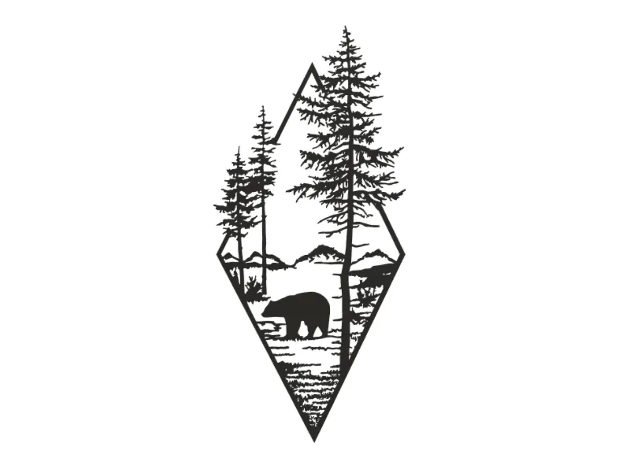 Bear in the woods by Leonid Babarinow | Download free STL model ...