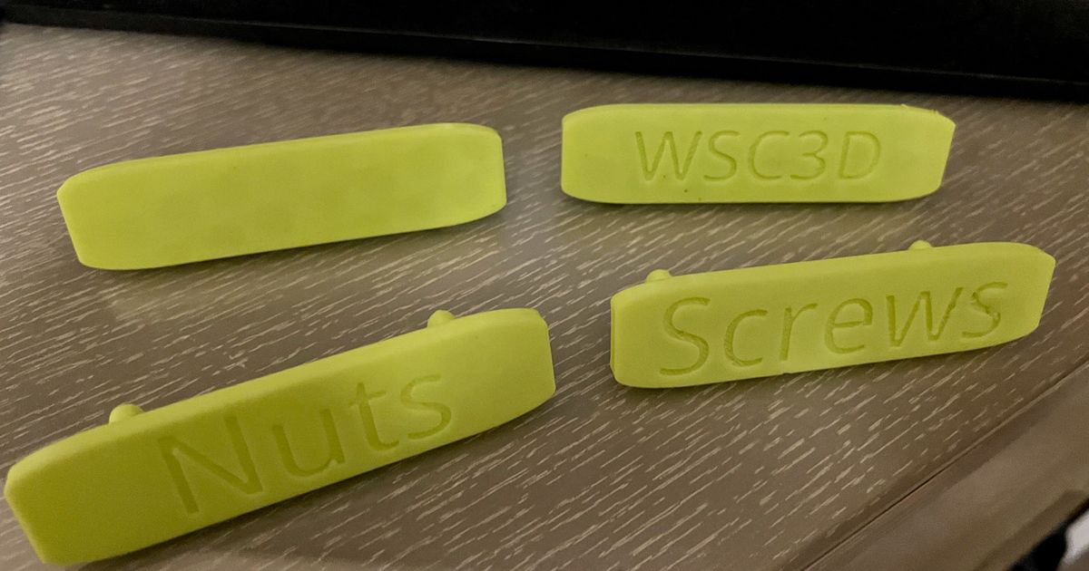 Drawer Pulls by Jaroot | Download free STL model | Printables.com