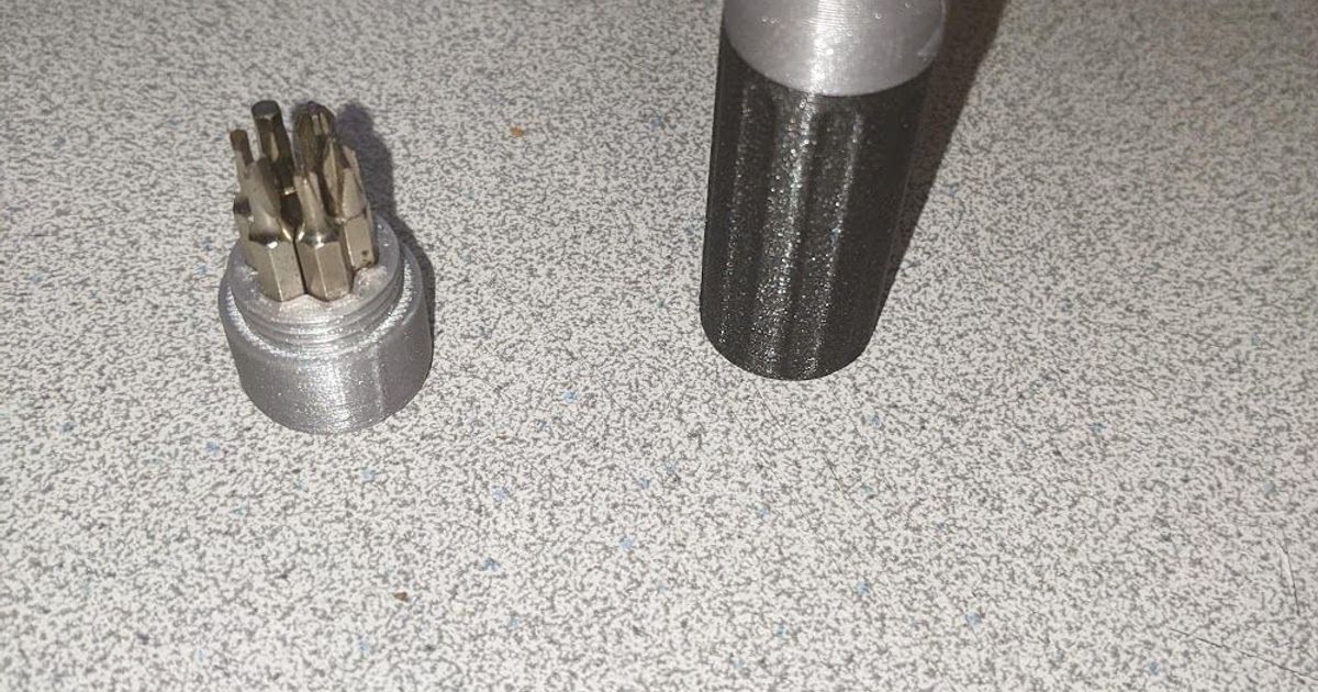 Reversible Ratching Screwdriver Remix (magnet base) by amgovela ...