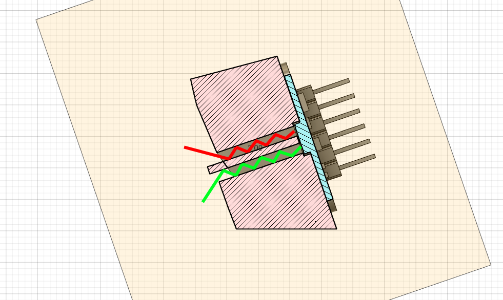 Vl53l0x Separator by Smeltie | Download free STL model | Printables.com