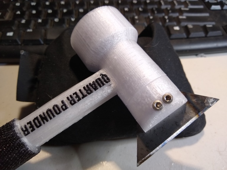Hammer - Mallet - The Quarter Pounder by donutboy3 | Download free STL ...