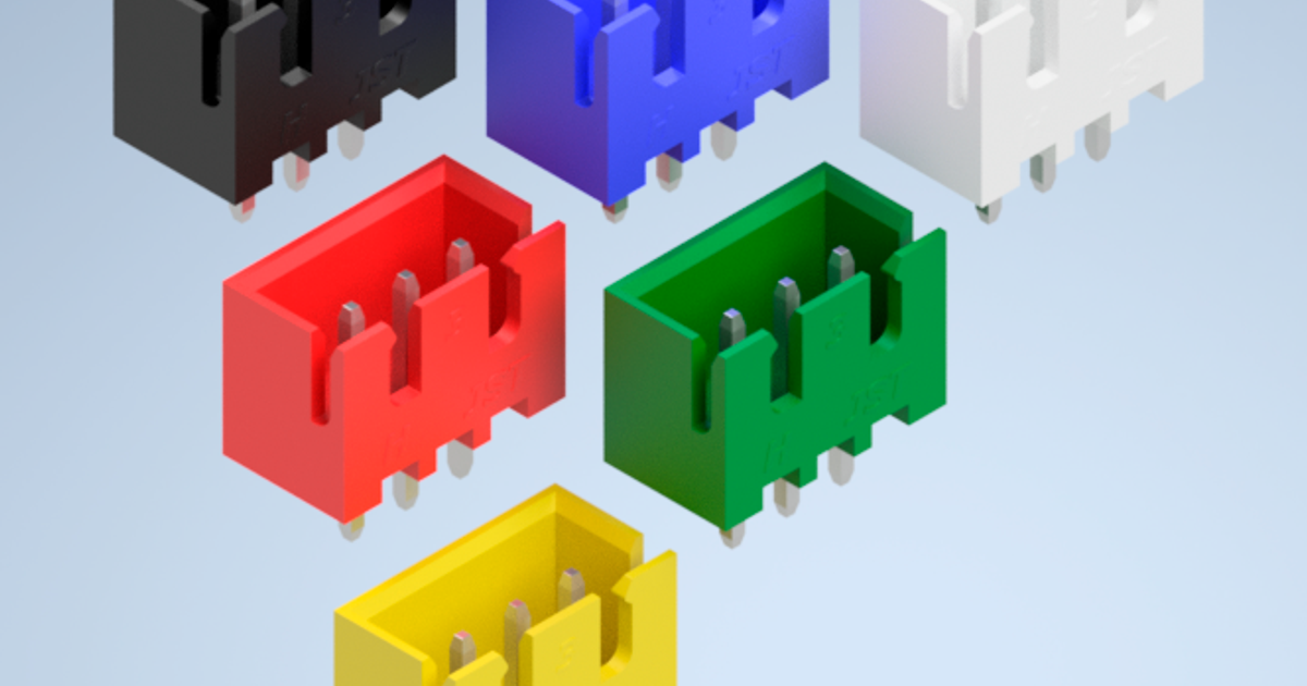 B2B JST XH CONNECTOR by EA3D | Download free STL model | Printables.com