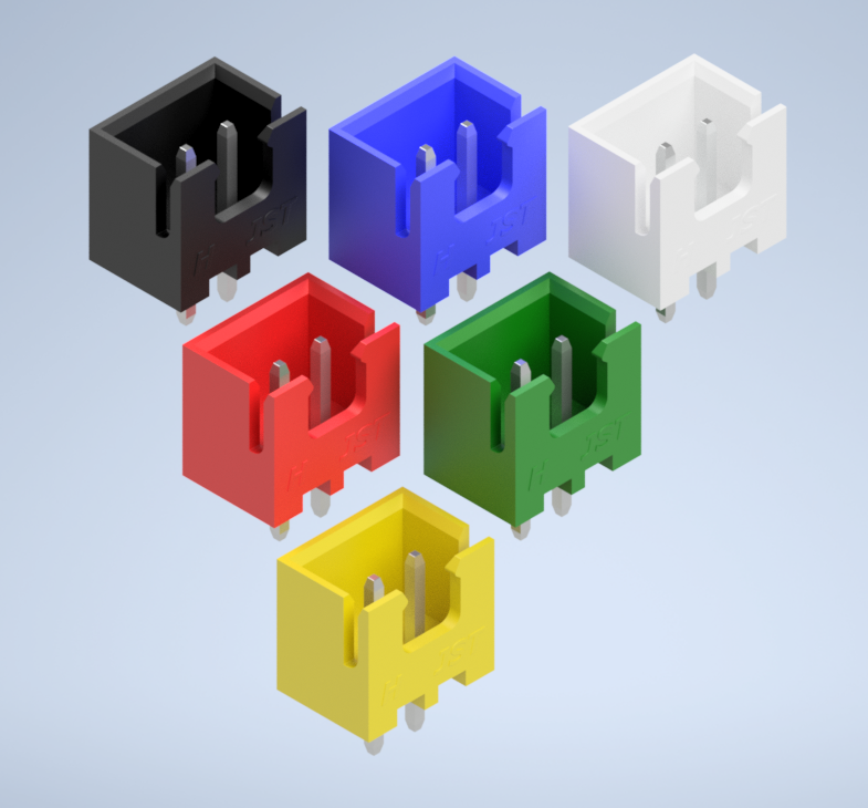 B2B JST XH CONNECTOR by EA3D | Download free STL model | Printables.com