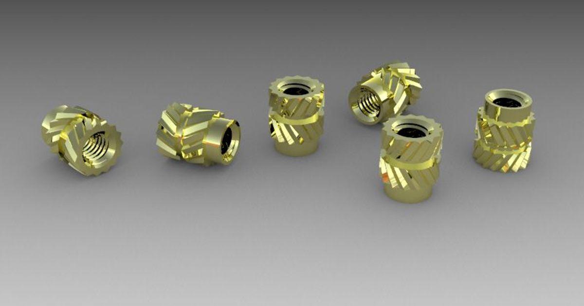 Insert M3 by EA3D | Download free STL model | Printables.com
