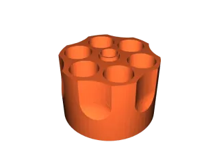 ram 1500 rotary revolver knob by beardedtech | Download free STL model ...