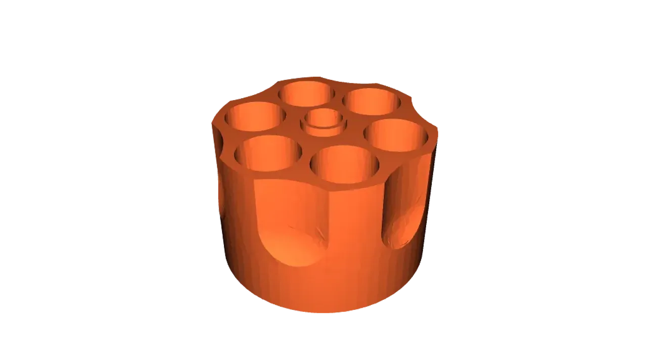 ram 1500 rotary revolver knob by beardedtech | Download free STL model ...