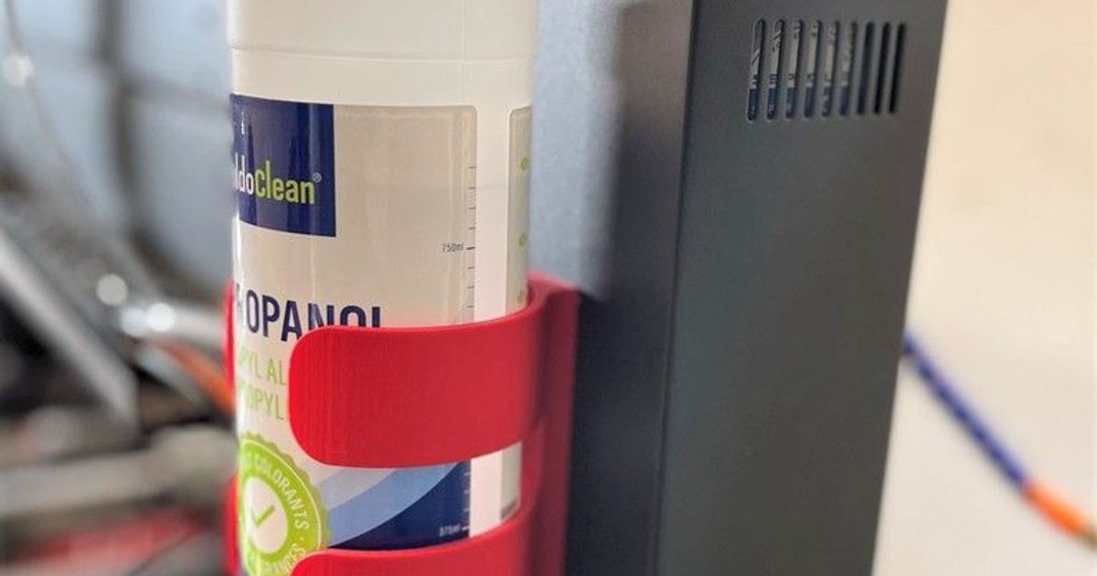 Isopropyl (IPA) Bottle Holder by Brandon | Download free STL model ...