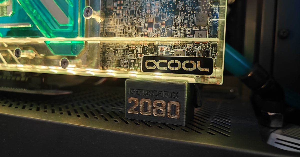 GPU Support by w3rN42 | Download free STL model | Printables.com