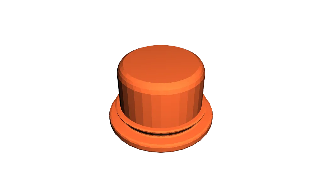 low poly tophat by teoxoc Hmm | Download free STL model | Printables.com
