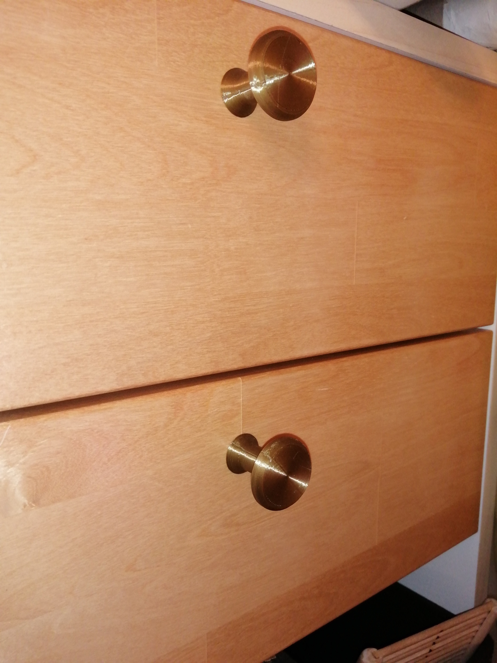 Simple drawer knobs von Tbah | Kostenloses STL-Modell herunterladen ...