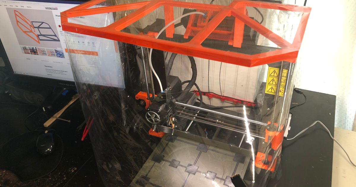 Printed Enclosure PRUSA MK3 by Cisco3D | Download free STL model ...