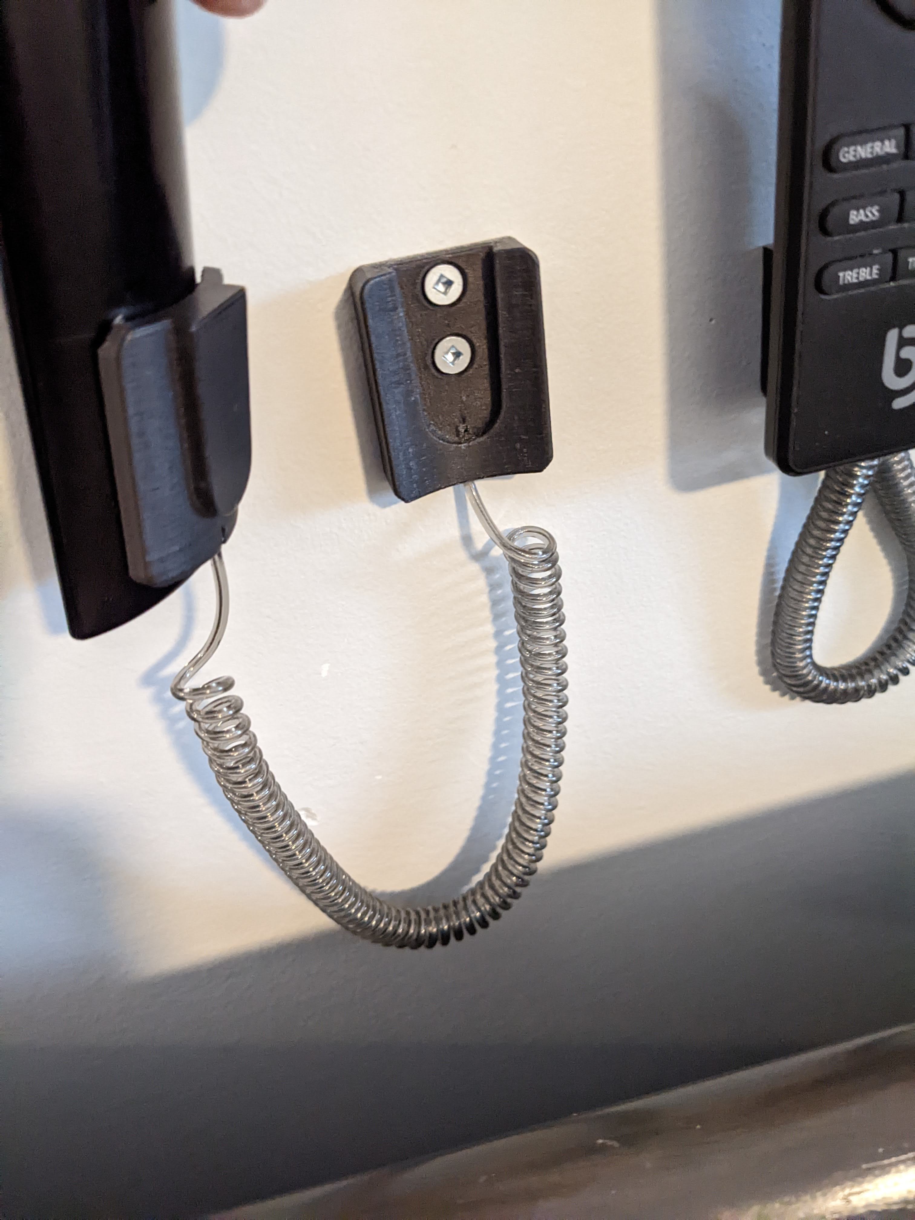 Tethered holder for firetv remote by mneuls | Download free STL model ...