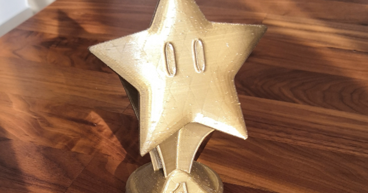 Mario Kart Trophy 1 - 3 by Markus | Download free STL model ...