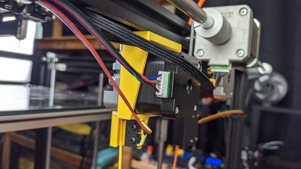 Extruder Mount with Runout Sensor for Extrusion Mounting by Kersey ...